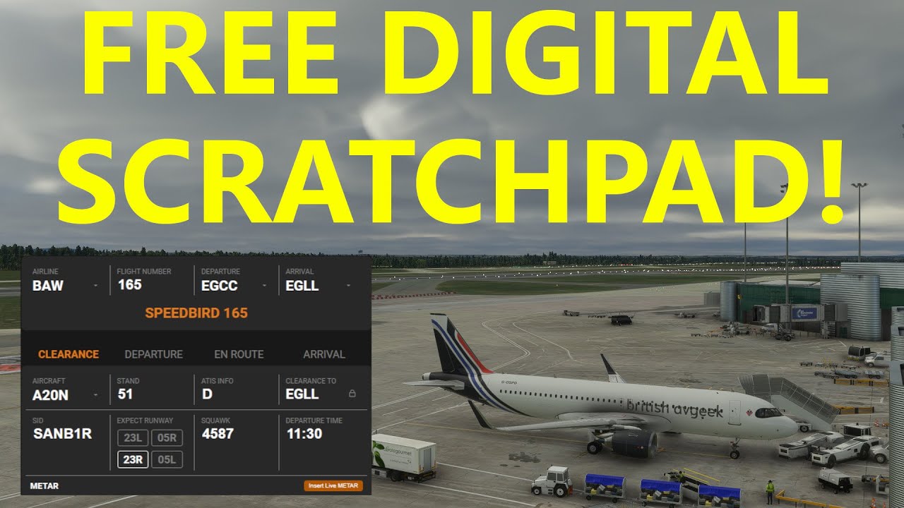 [RELEASE] - Free Scratchpad & METAR decoder - 3rd Party Product ...
