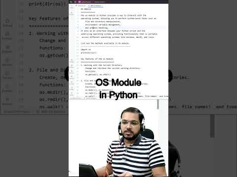 os module in python #codewithdaneyal