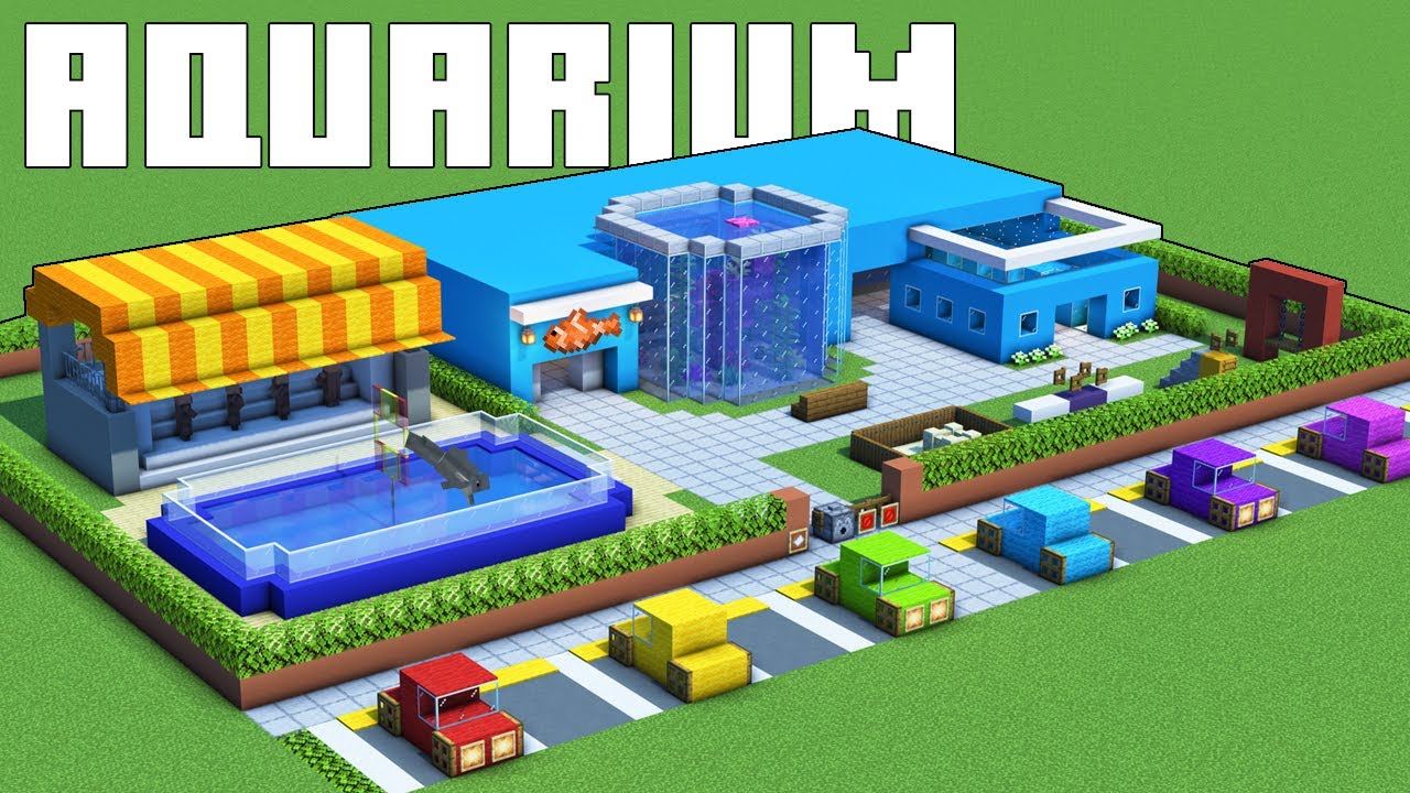 How To Build An Aquarium - Minecraft Builders