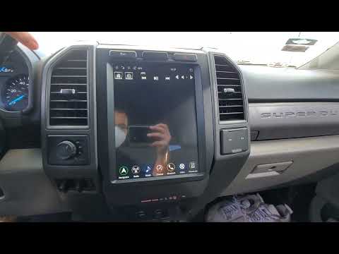 Ford F250 Linkswell TS-FDPU12-1RR-4A T Style 12.1" Stereo Apple Car Play Santa Clarita Auto Sound