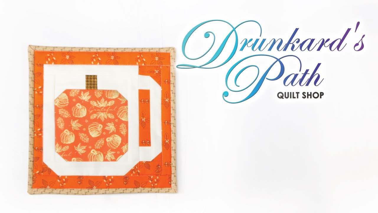 October Mug Rug Tutorial & Free Pattern