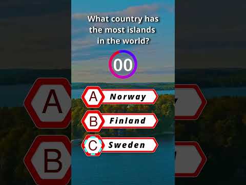 Travel Quiz: What country has the most islands in the world?