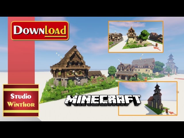 Download Medieval Building Pack (fully furnished) Minecraft Map
