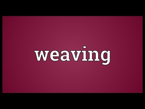 Weaving Meaning