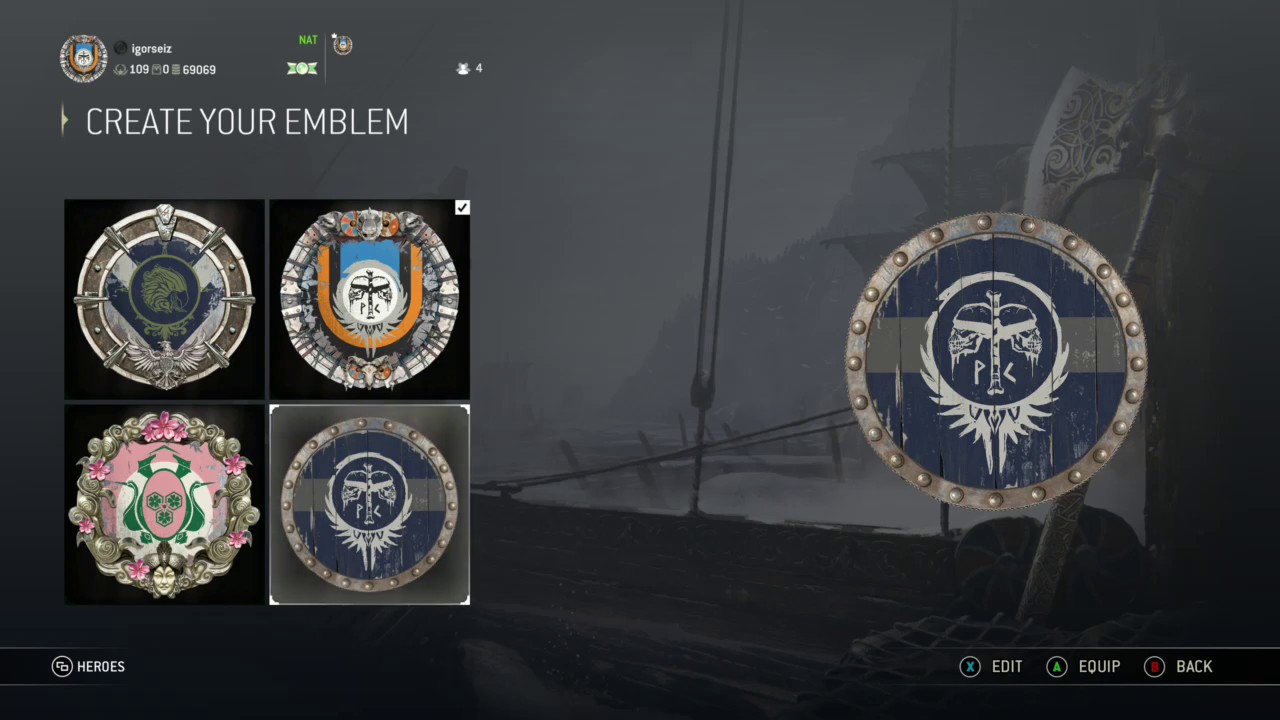 For Honor generic Viking emblem tutorial