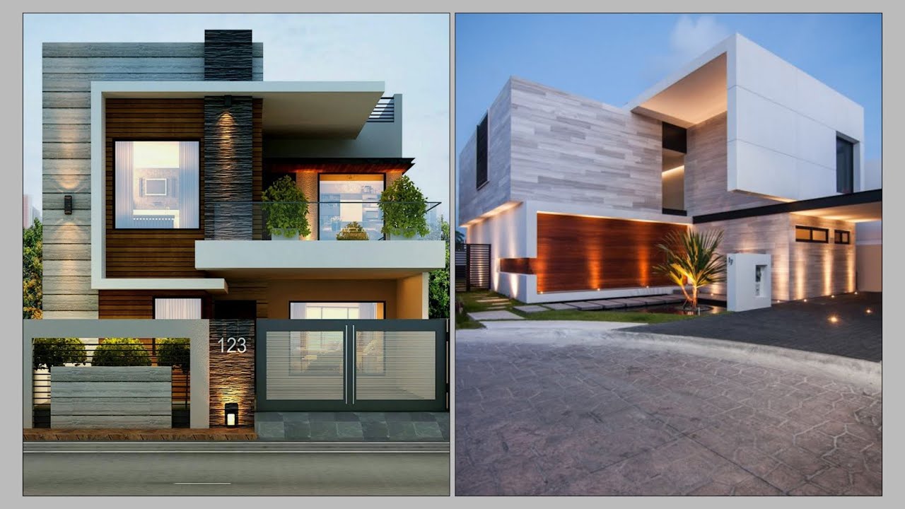 50 Modern House Front Elevation Design Ideas 2023 | Home Front Wall Design | House Exterior Design