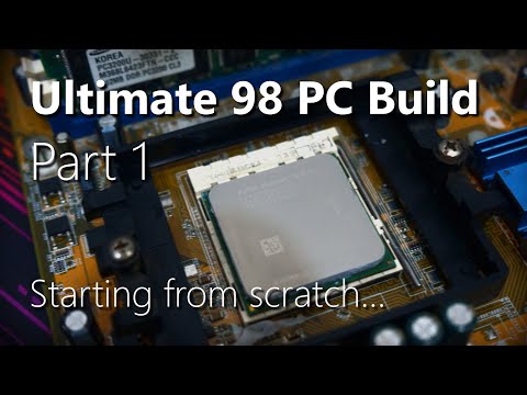 Ultimate Windows 98 PC Build Attempt | Getting Started! (Part 1)