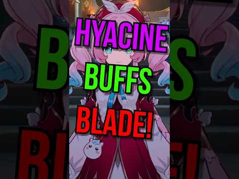 Hyacine is buffing Blade straight to S tier in Honkai: Star Rail!