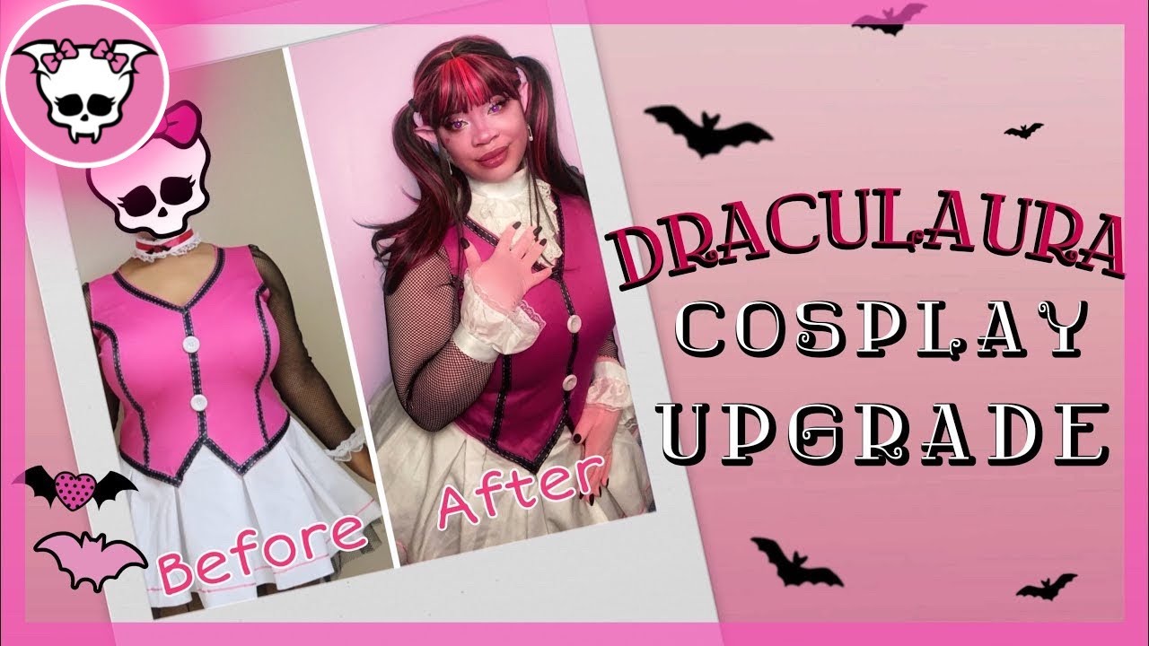 💕Draculaura 🦇 Costume Review / Upgrade | Monster High Cosplay