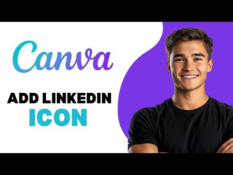 How To Add Linkedin Icon In Canva 2025