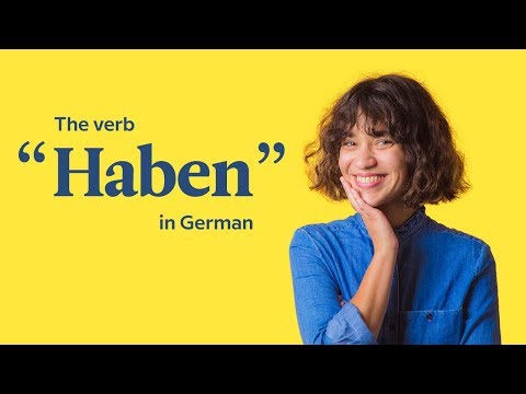 Learn German | The Verb "Haben" | German In 60 Seconds