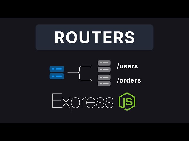 How to Organize Express.js Routes Using Routers for Scalable ...