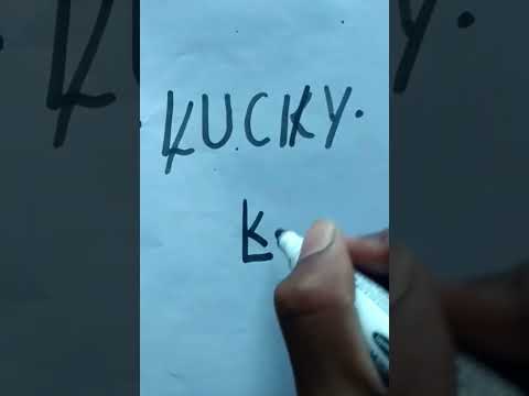 LUCKY NAME COMPANY LOGO BRAND #drawarts #designlogo #ytshort #logo #viral #companylogo #lucky
