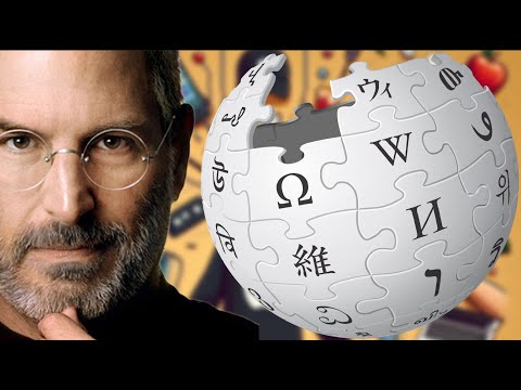 9 minutes of USELESS FACTS from Wikipedia link chain (Steve Jobs to Brass?)