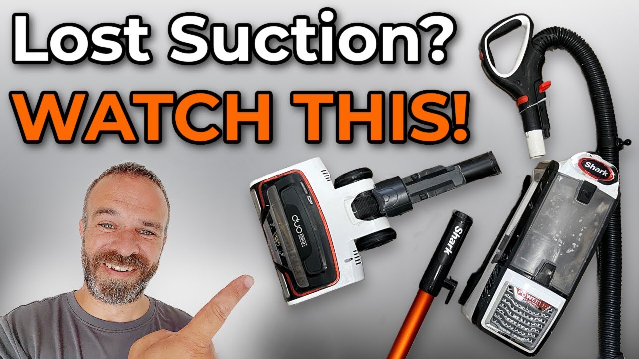 Shark Vacuum No Suction? FREE FIX in 4 Minutes!
