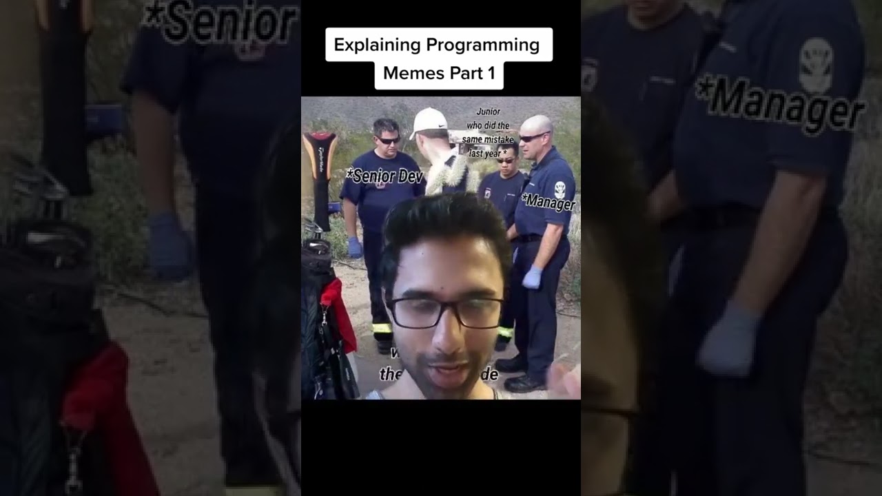 Explaining programming memes part 1 #computerscience #programming #softwareengineer #coding #compsci