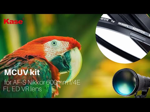 Installation of Kase MCUV Kit for telephoto lenses