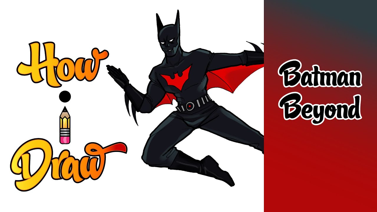 How I Draw BATMAN BEYOND from DC COMICS