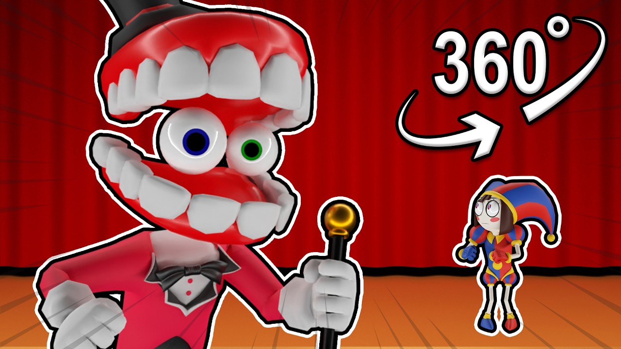The Amazing Digital Circus : Wacky World VR video | VR 360°