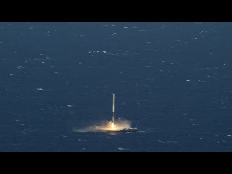 CRS-8 | First Stage Landing on Droneship