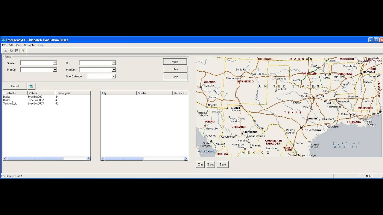 Emergency Command and Control - Bus Dispatching