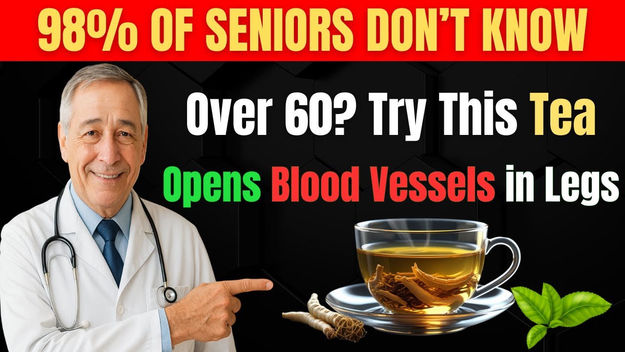 Over 60? These 5 Teas Unlock Muscle Strength and Keep You Walking Strong | Senior Health Tips