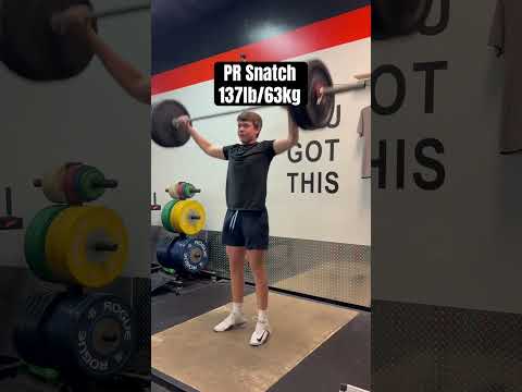 This Looked Too Easy For A PR #weightlifting #olympicweightlifting #lifter #gym #lift