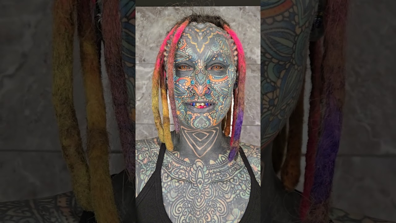 Most tattooed women WISHES Guinness World Records a happy 70th birthday