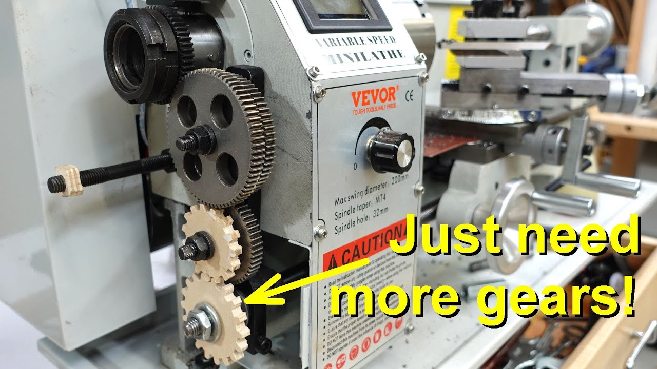 Cut *any* thread pitch on a metal lathe