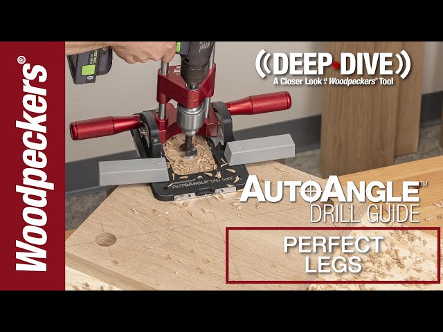 Woodpeckers AutoAngle Drill Guide - Deluxe | AADG-DEL-22