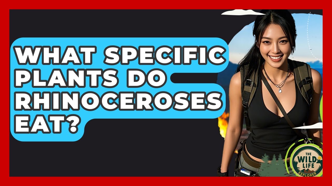 What Specific Plants Do Rhinoceroses Eat? - The Wild Life Explorer