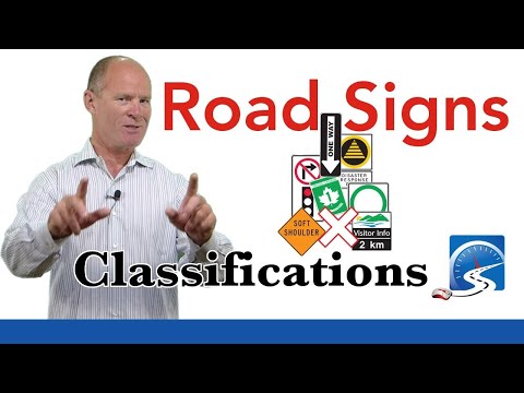 Road Signs, Classifications & Passing Your Driver's Test