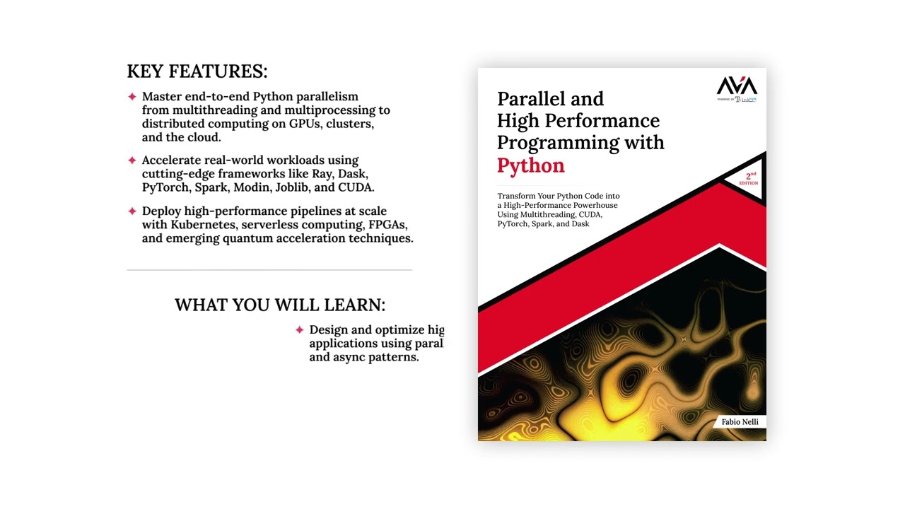 Run Python Faster Than Ever ⚡ | Parallel & High Performance Programming (2nd Ed.)