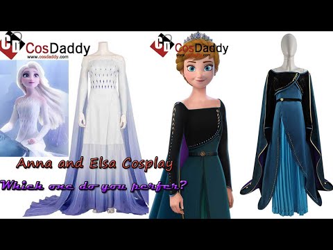 Anna and Elsa Cosplay, Which one do you perfer?|CosDaddy Show