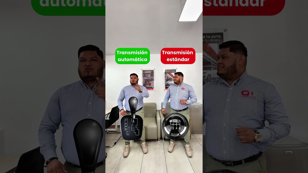 ⚙️ ¿Qué es mejor estándar o automática? 🤔