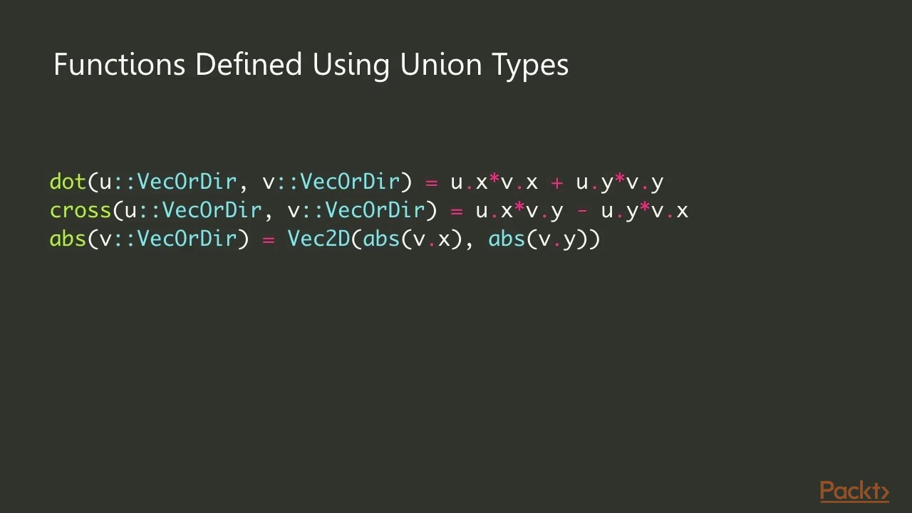 Getting Started With Julia : The Course Overview | packtpub.com