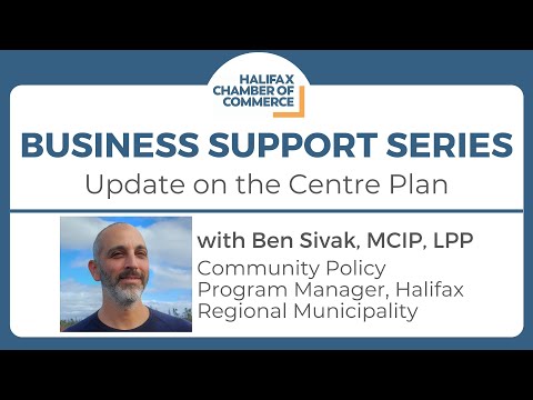 Business Support Series: Update on the Centre Plan
