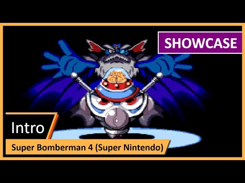 Super Bomberman 4 – Full Intro Animation (SNES)! 🎥💣
