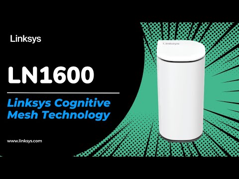 Linksys LN1600 Mesh Router – Fast, Secure, and Built for the Future