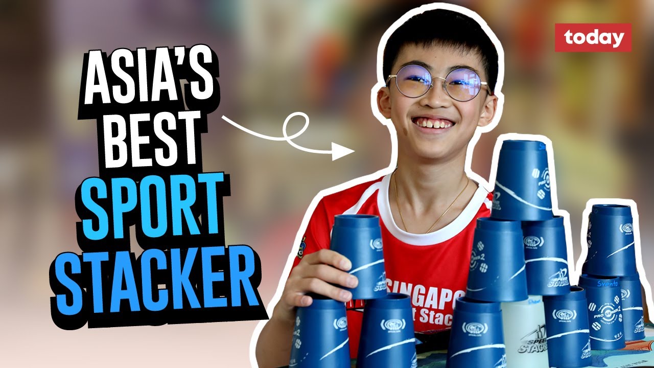 The sport of cup stacking