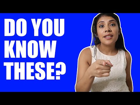 Learn Spanish: Present and Present Progressive Of Four Verbs!