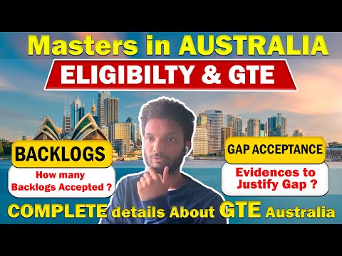 Essential Requirements for Master's Degree in Australia || Australian University Master's Journey