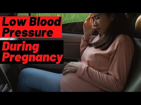 Low Blood Pressure In Pregnancy