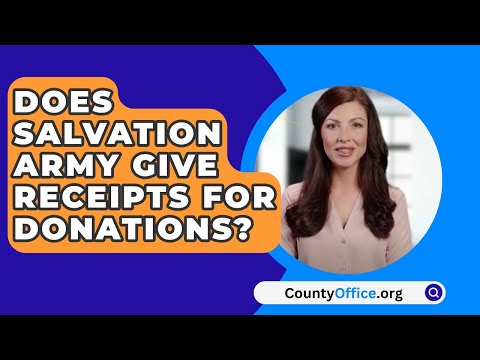 Does Salvation Army Give Receipts For Donations? - CountyOffice.org