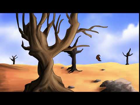Falling leaf animation