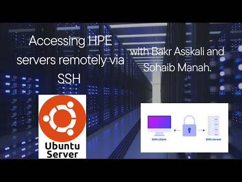 How to connect to an HPE Proliant server using ssh