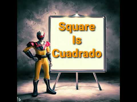 How Do You Say Square In Spanish | Shapes In Spanish #learnspanish #square #shorts #shapes #viral