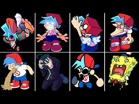 The Best Game Over Screen Compilation in FNF - Friday Night Funkin | Видео