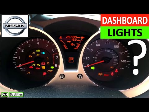 Nissan Juke Dashboard Warning and Indicator Lights Overview