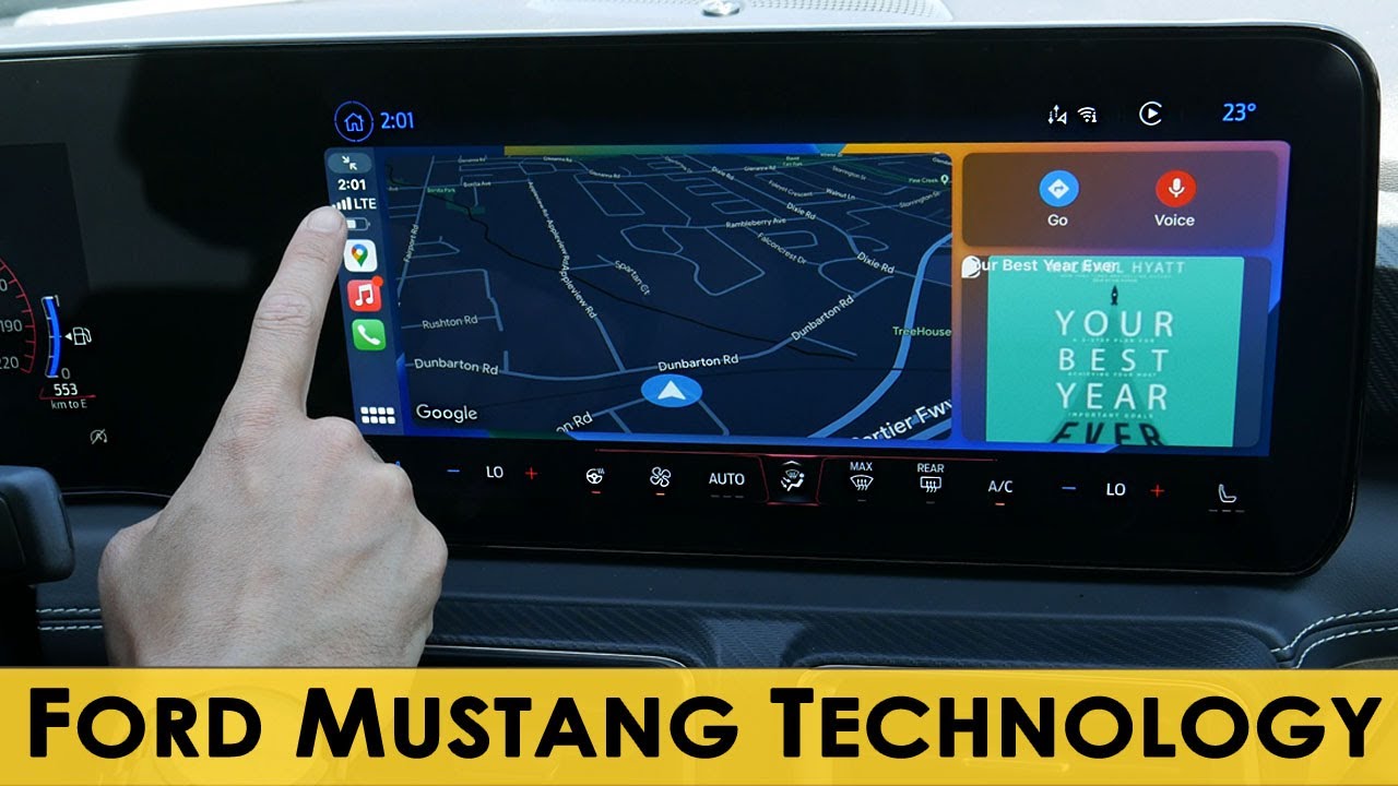 Sync 4 in the Ford Mustang (2024-2025) | CarPlay, Android Auto, Nav, Tricks and more!